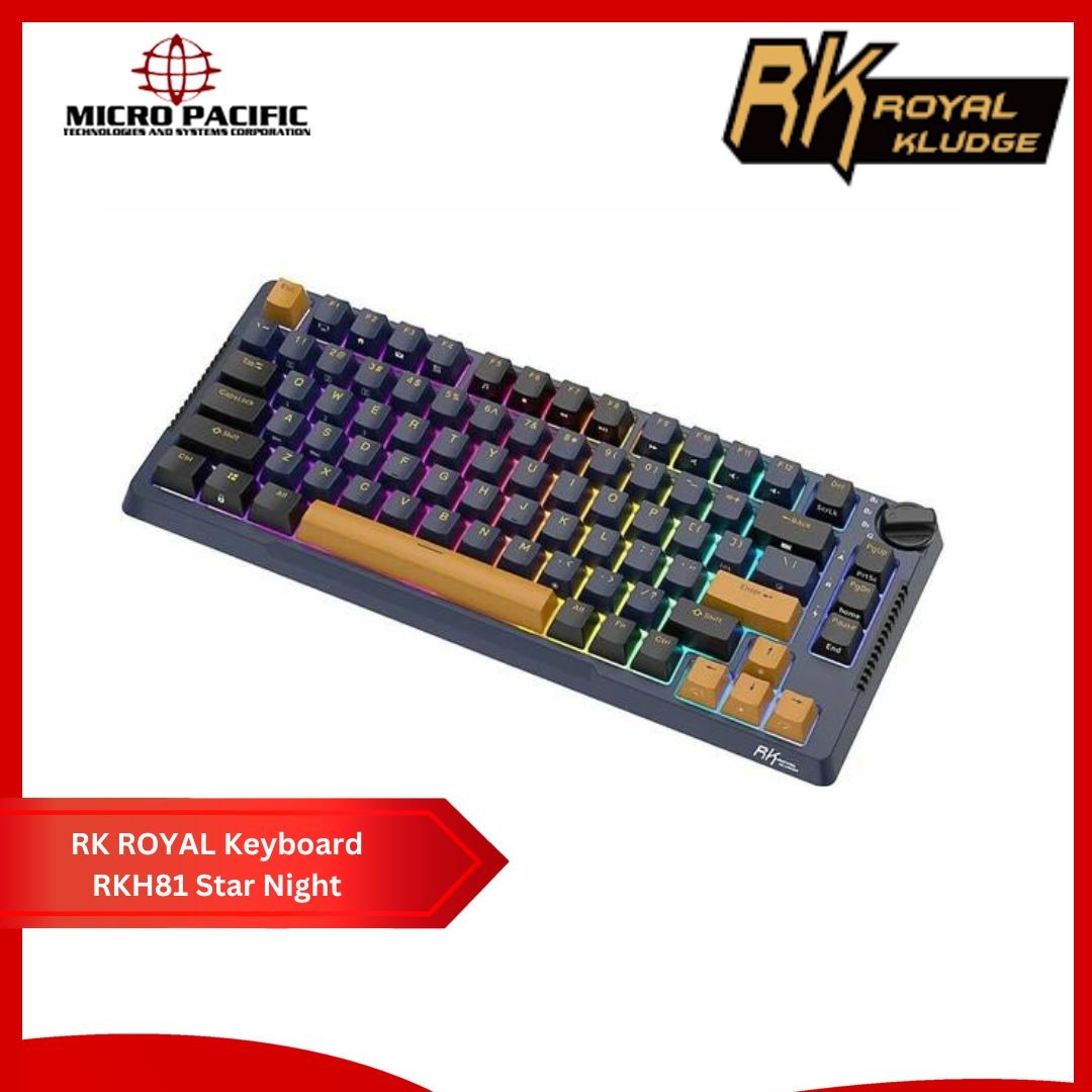 RK Royal Keyboard RKH81 Star Night, Computers & Tech, Parts ...