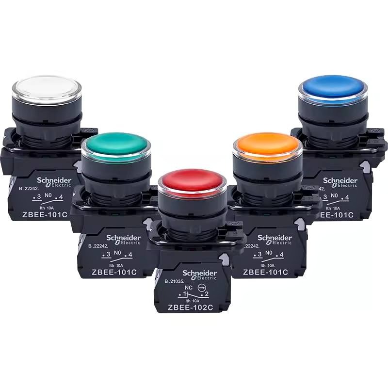 Schneider Electric Integral Led Illiminated Pushbutton Switch ...