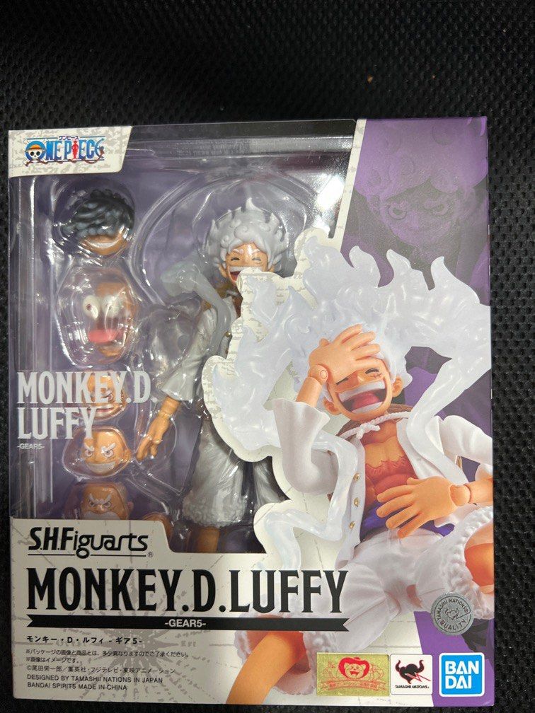 Shf Luffy Gear 5, Hobbies & Toys, Toys & Games on Carousell