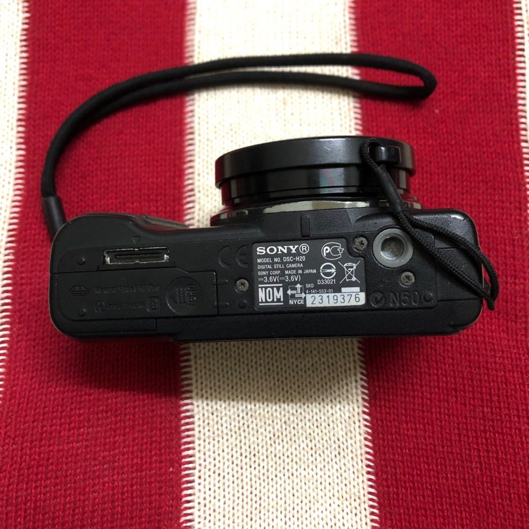 Sony Cybershot DSC-H20 Camera Digital CCD, Photography, Cameras on ...