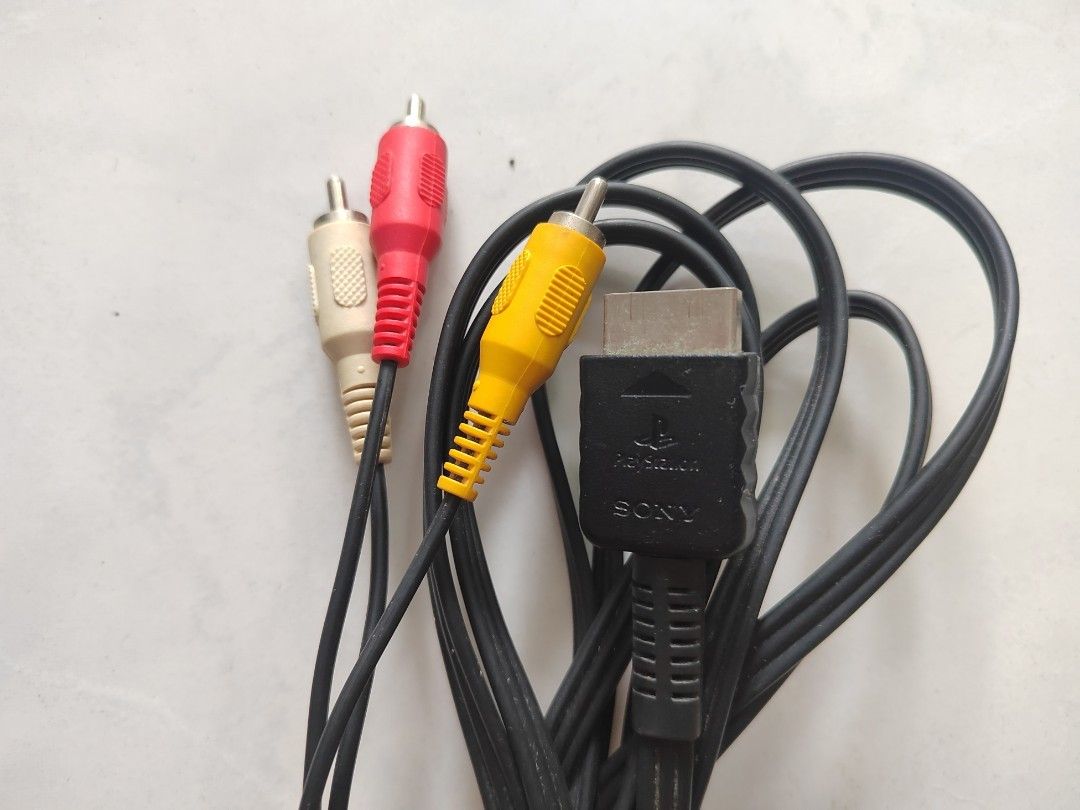 Sony PlayStation PS 2 AV Cable, TV & Home Appliances, TV ...