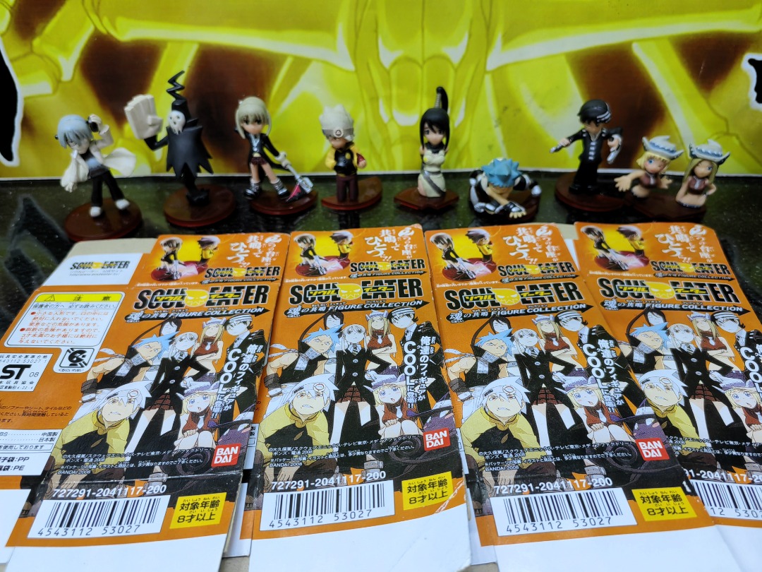 Soul Eater Mini Figure complete set with Box, Hobbies & Toys, Toys ...