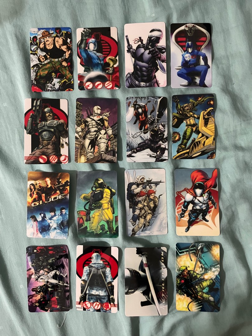Sticker Cards - G.I Joe, Hobbies & Toys, Collectibles & Memorabilia ...
