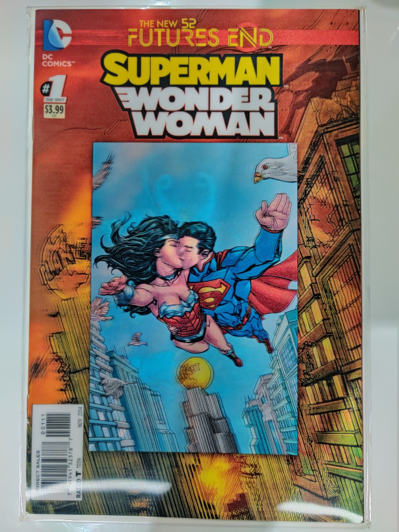 Superman/Wonder Woman Futures End Vol. 1 (2014) #1 Lenticular Cover ...