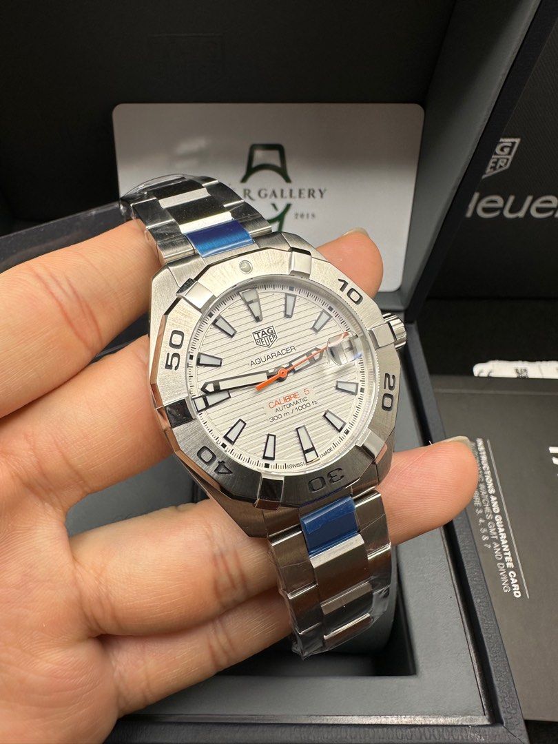 Tag Heuer Aquaracer 41mm Automatic Steel Bezel WBD2111.BA0928, Luxury ...