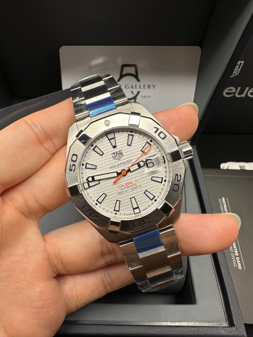 Tag Heuer Aquaracer 41mm Automatic Steel Bezel WBD2111.BA0928, Luxury ...