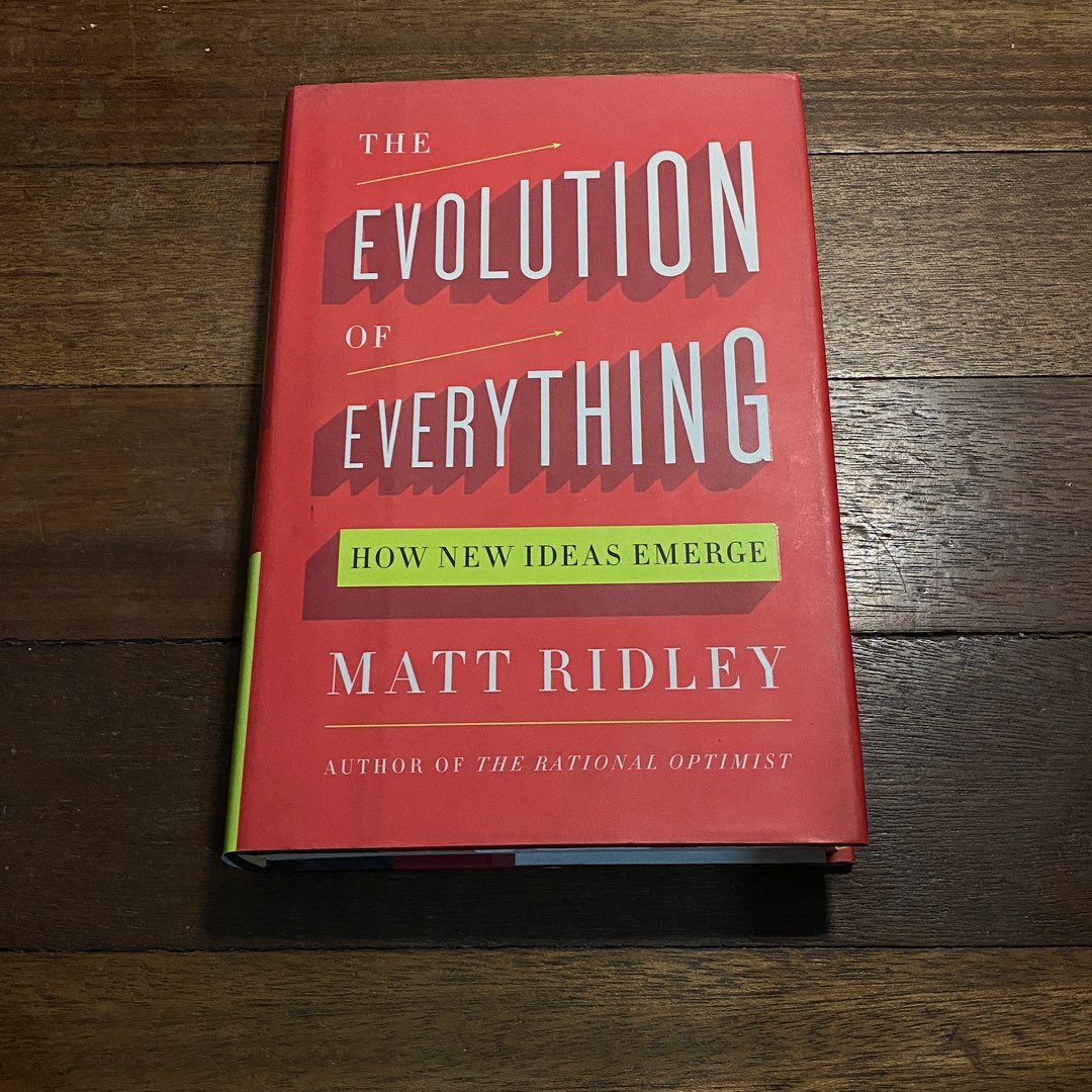 The Evolution of Everything by Matt Ridley, Hobbies & Toys, Books ...