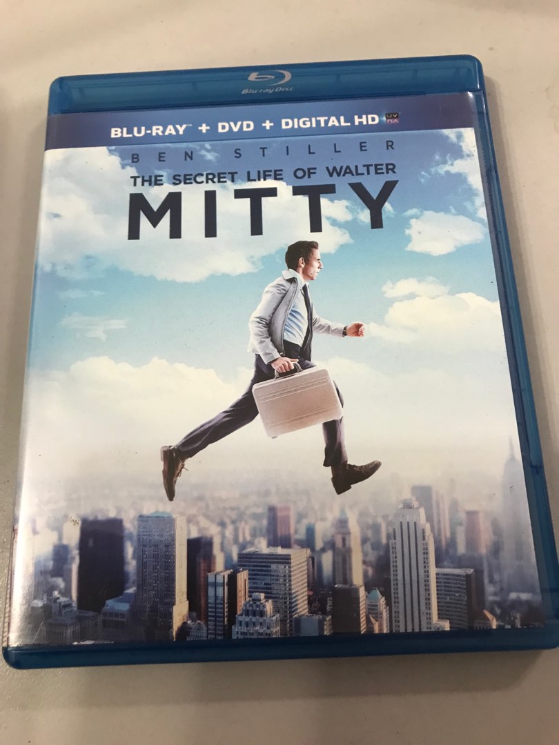 The secret life of Walter Mitty Blu-ray original, Hobbies & Toys, Music ...