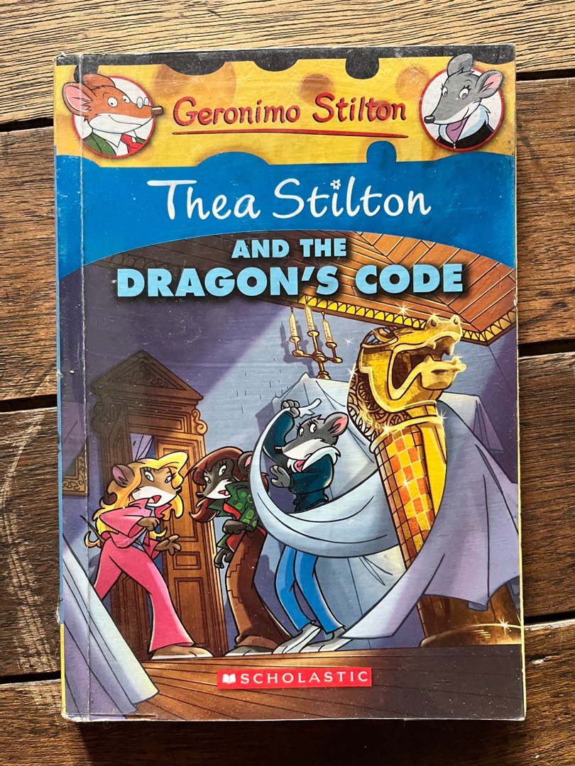 Thea Stilton And the Dragon’s Code, Hobbies & Toys, Books & Magazines, Children's Books on Carousell