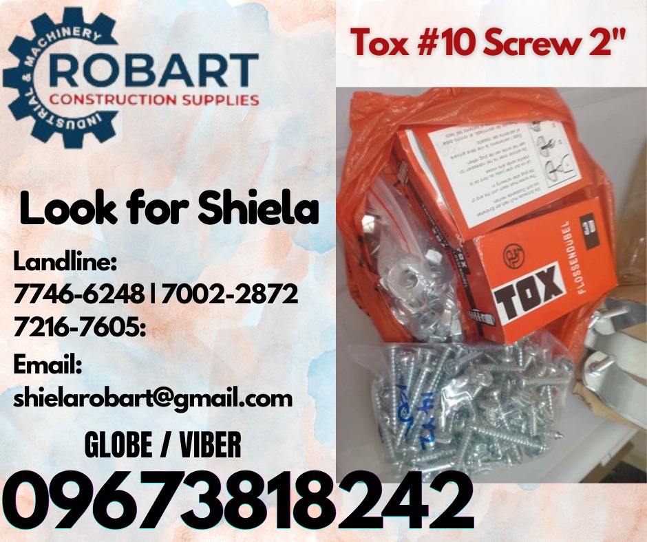 Tox #10 Screw 2", Commercial & Industrial, Construction Tools ...