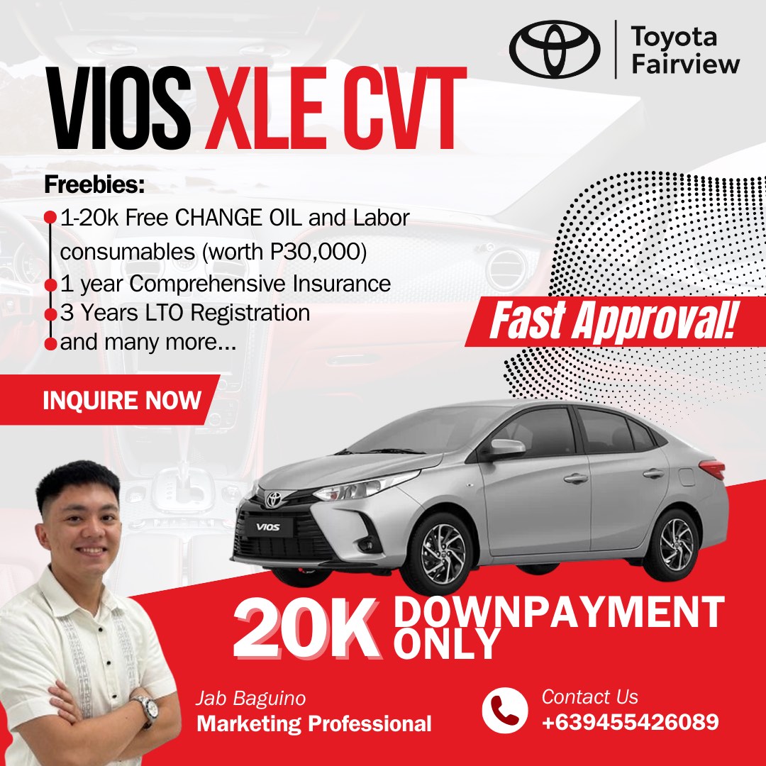 toyota vios xle cvt 2023 - View all toyota vios xle cvt 2023 ads in Carousell Philippines
