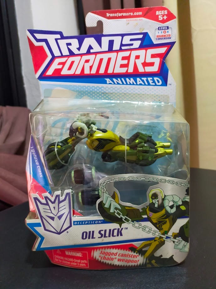 Transformers Animated OIL SLICK, Hobbies & Toys, Toys & Games on Carousell