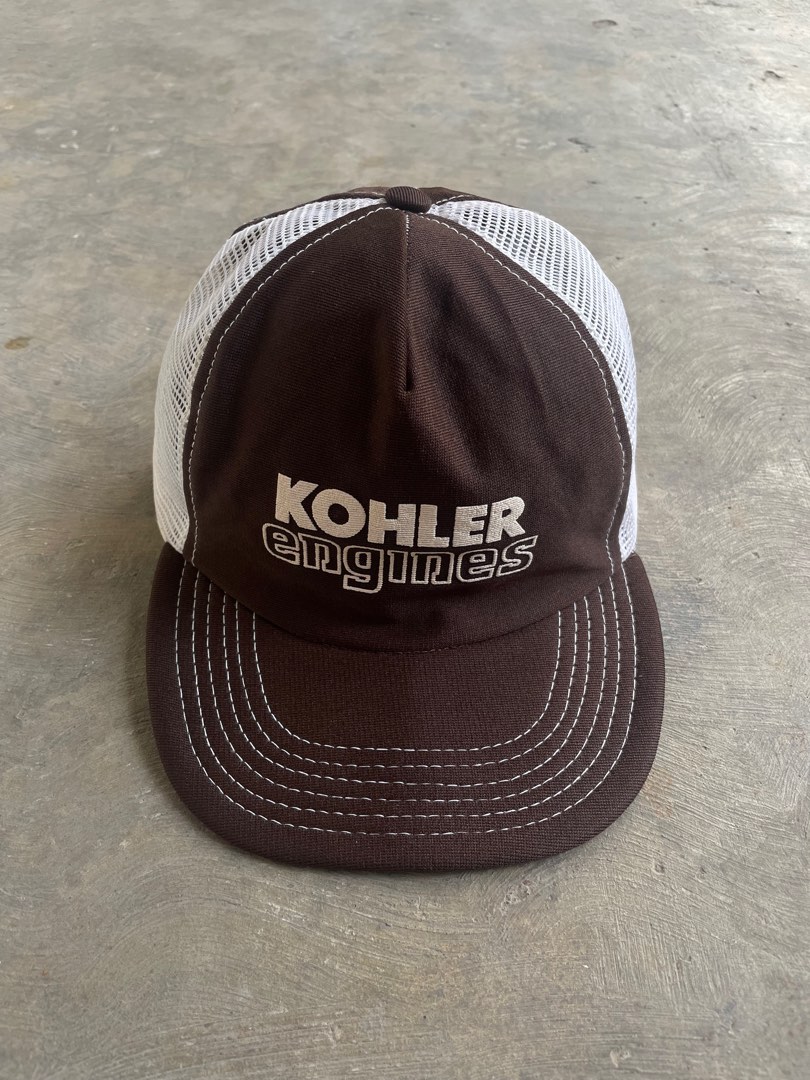 Trucker Hat Kohler Engines, Fesyen Pria, Aksesoris, Topi di Carousell