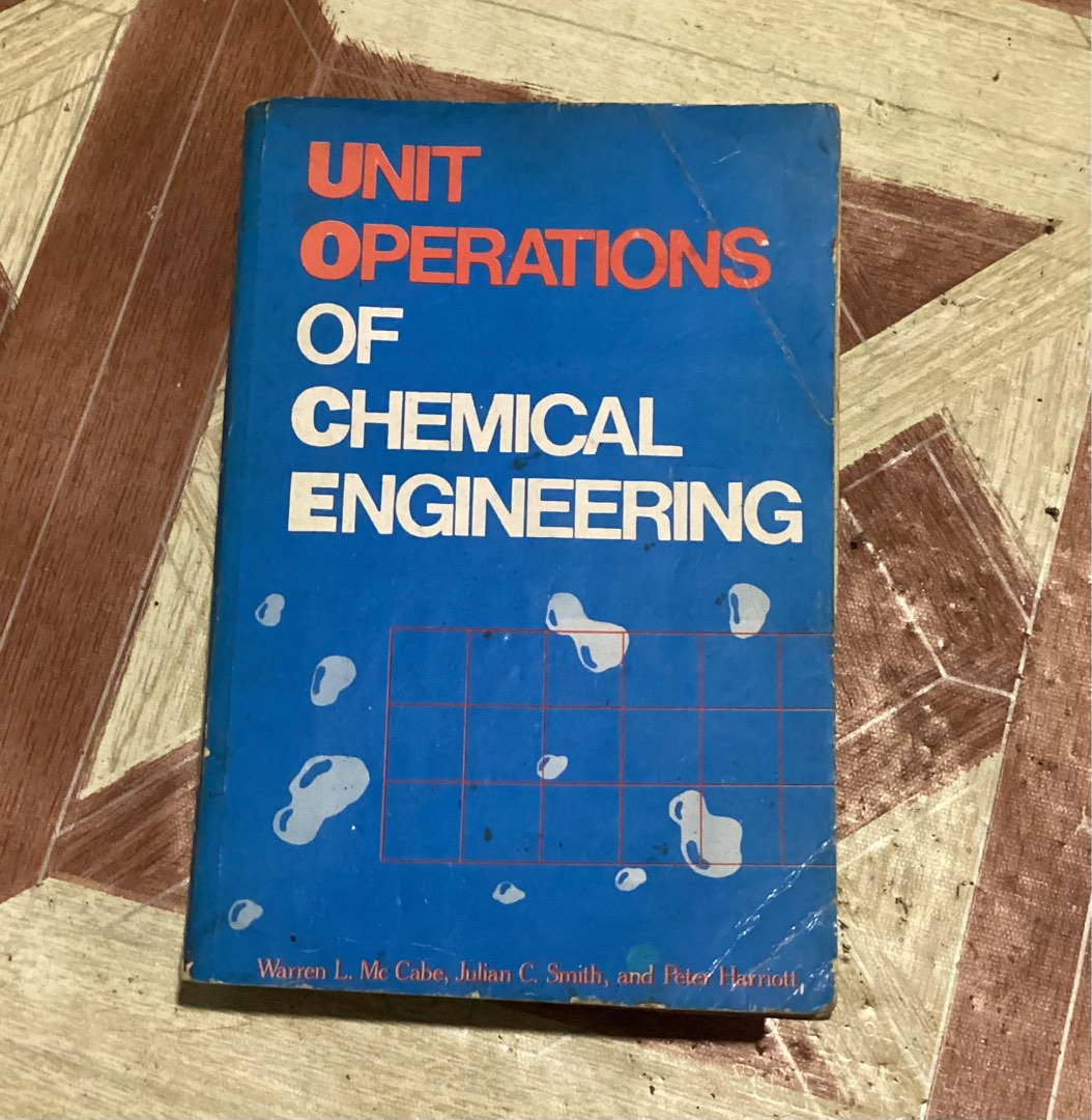 Unit Operations of Chemical Engineering 4TH Ed, Hobbies & Toys, Books ...