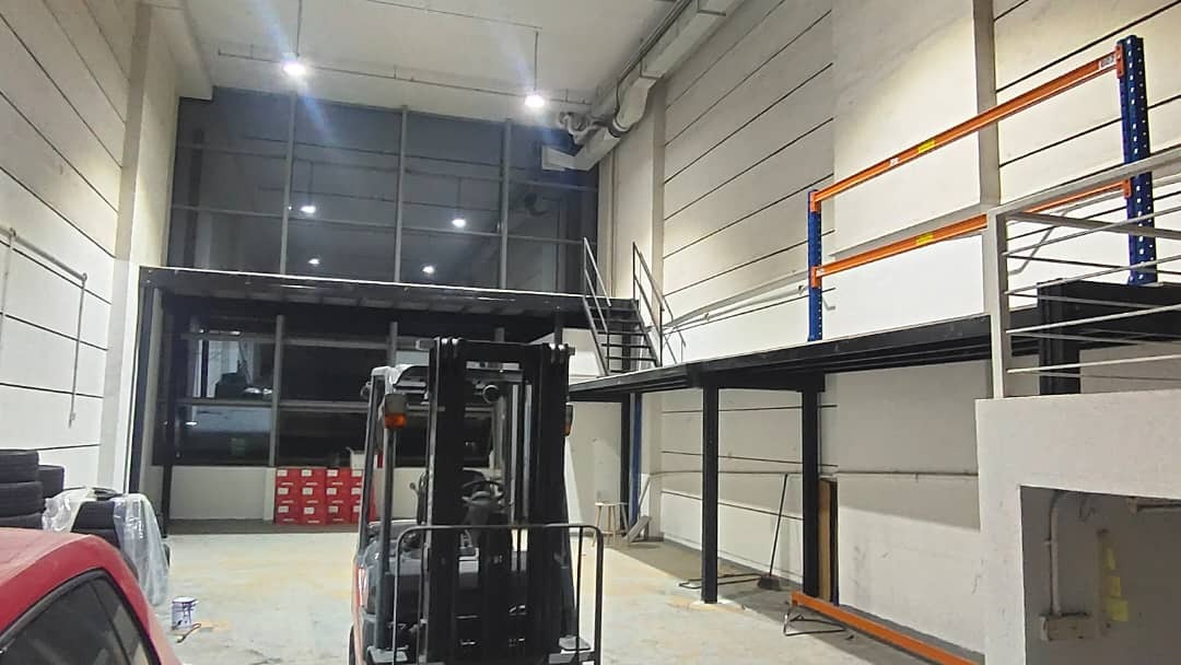 Used mezzanine floor / Superblock / office mezzanien floor / storage ...