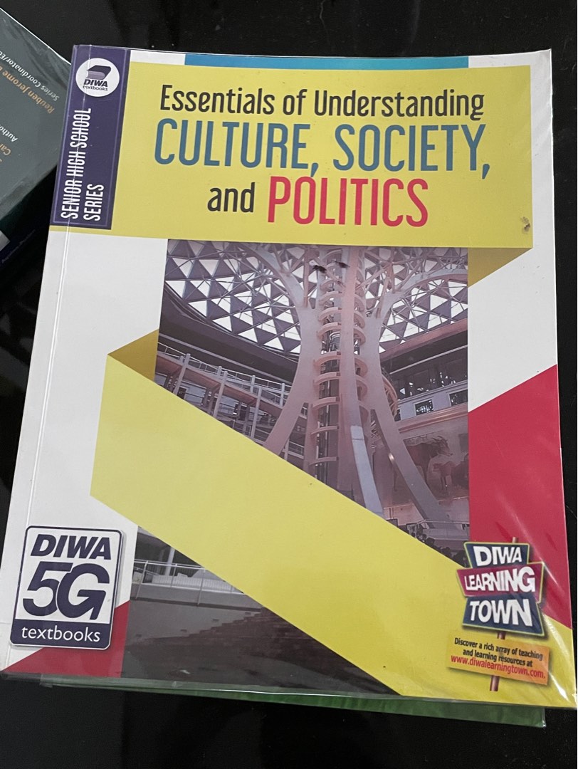UST SHS essentials of understanding culture, society, and politics book ...