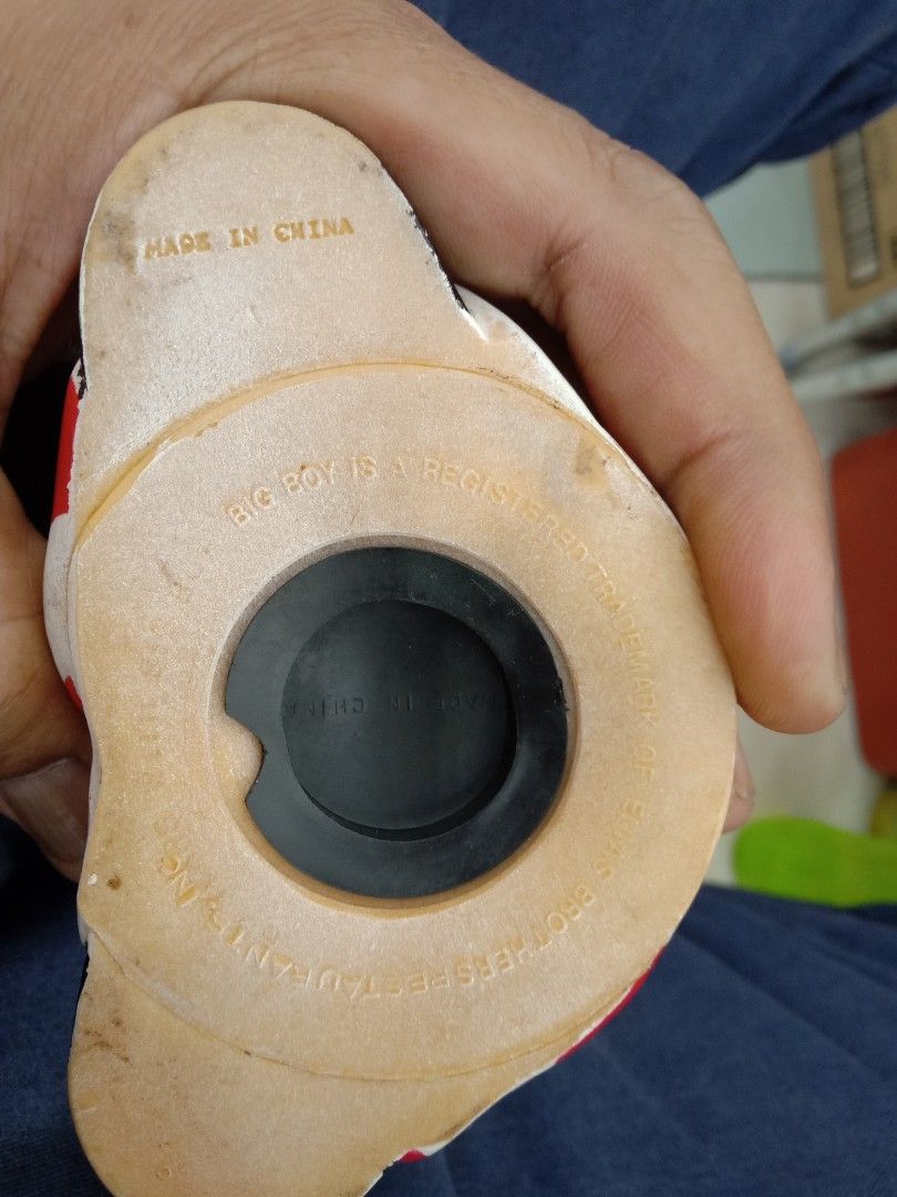 VINTAGE 80S BIG BOY COIN BANK, Hobbies & Toys, Toys & Games on Carousell