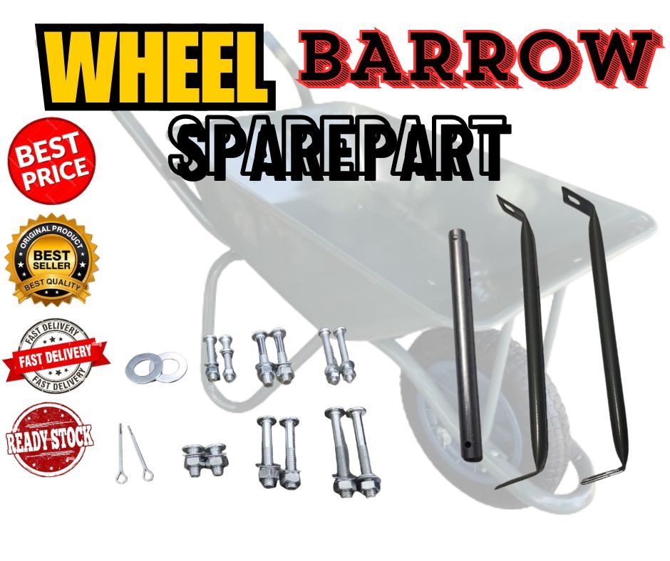 Wheel Barrow sparepart kereta sorong pemegang kaki accecories Parts ...