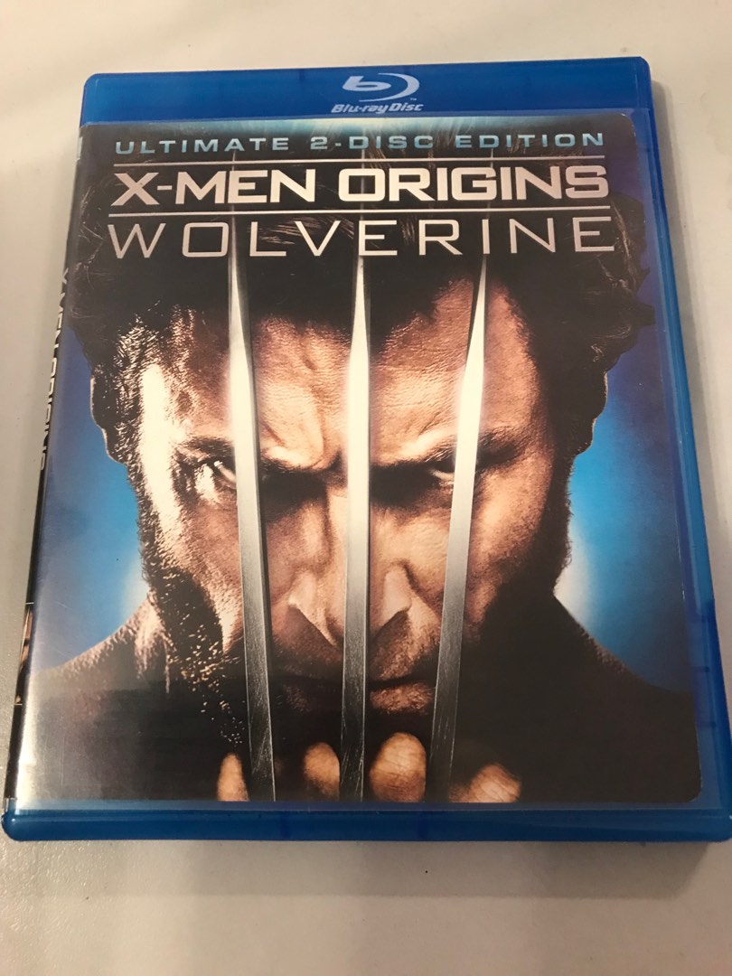X-men origins Wolverine Blu-ray original, Hobbies & Toys, Music & Media ...