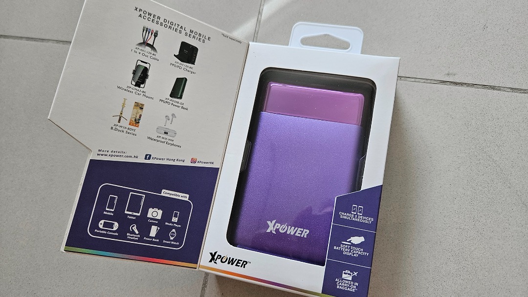 XPOWER 8000mAh 外置充電器, 手提電話, 電話及其他裝置配件, 電池及充電器 - Carousell