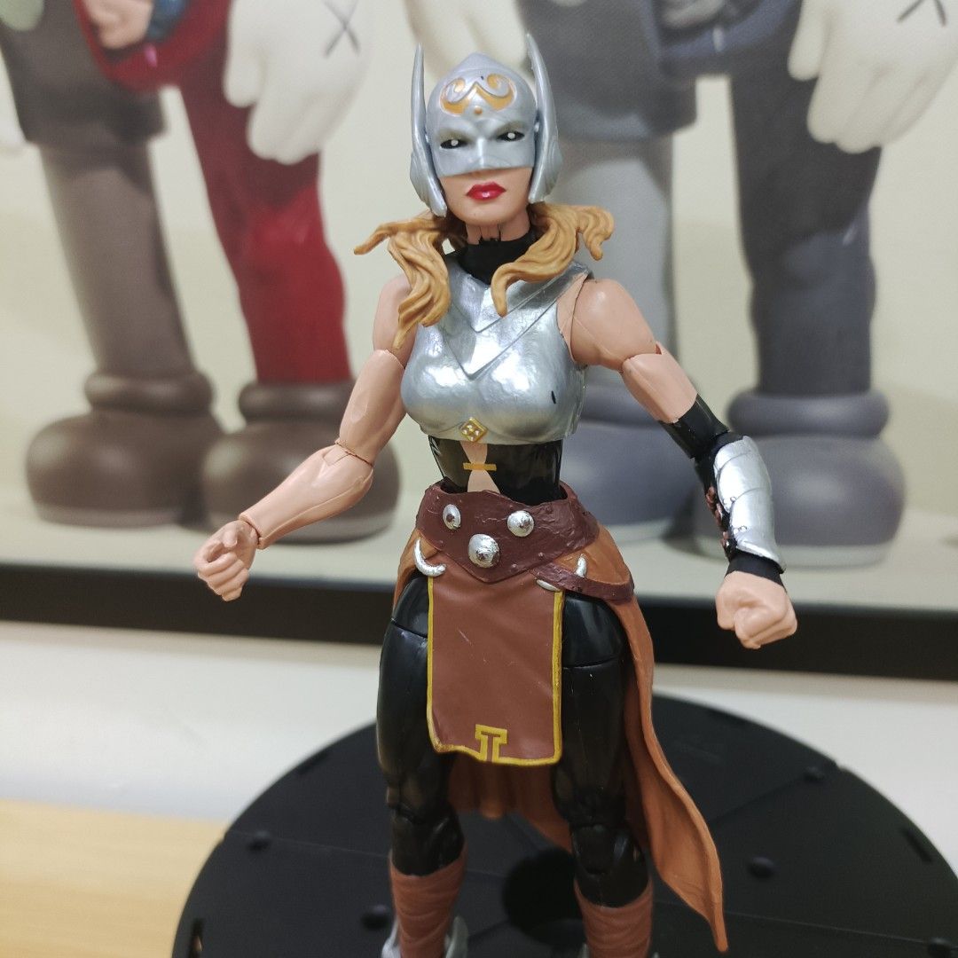 2013 HASBRO MARVEL LEGENDS LADY THOR JANE FOSTER FIGURE COLLECTION ...