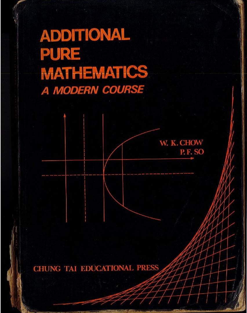 70年代附加數學教科書 Additional Pure Mathematics A Modern Course, 興趣及遊戲, 書本 & 文具 ...
