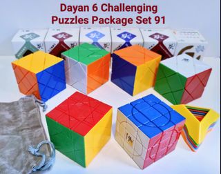 1⃣0⃣7⃣☢️ Rubiks Cube BRAND NEW SEALED Set 107 Package of 6 WCA Cubes ...