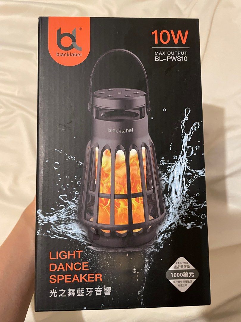 全新 blacklabel BL-PWS10 光之舞藍牙音響 無線藍牙喇叭, 耳機及錄音音訊設備, Soundbar、揚聲器、藍牙喇叭、耳擴在旋轉拍賣