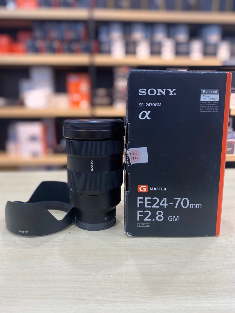 (SOLD OUT ) ( Used ) Sony 24-70mm f/2.8 GM Lens ( condition 9/10 ), Photography, Lens & Kits on ...