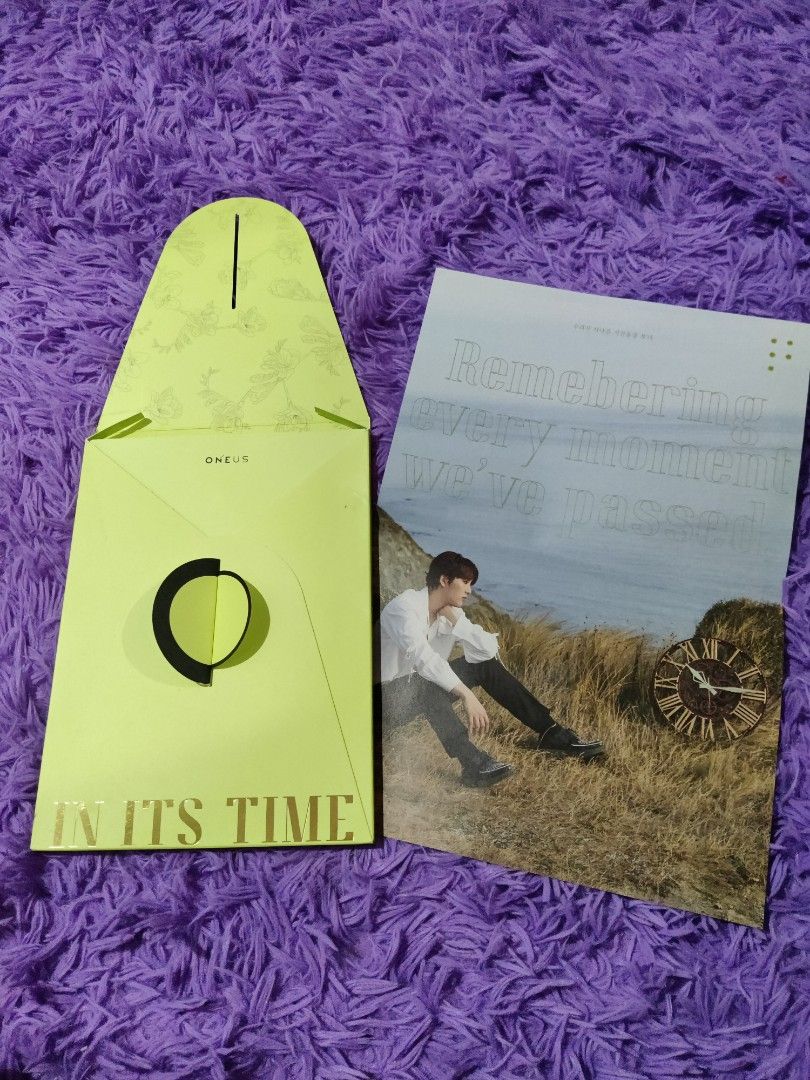 Album ONEUS In Its Time, Hobbies & Toys, Collectibles & Memorabilia, K ...