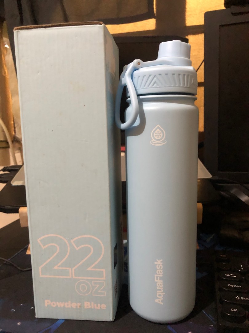 Aquaflask 22 oz - Powder Blue Last price posted!, Furniture & Home ...