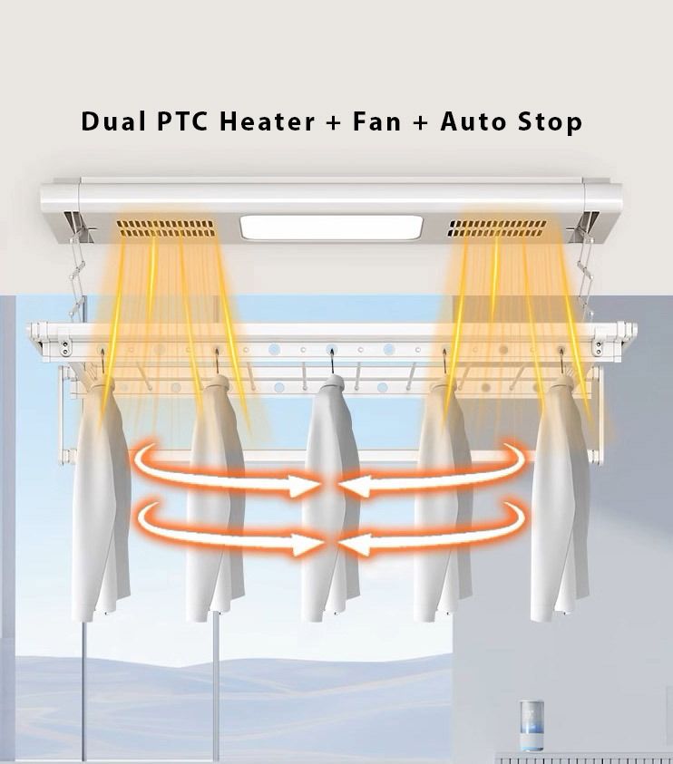 Automatic Laundry Rack / Electric Drying Rack / Smart Clothes Hanger ...