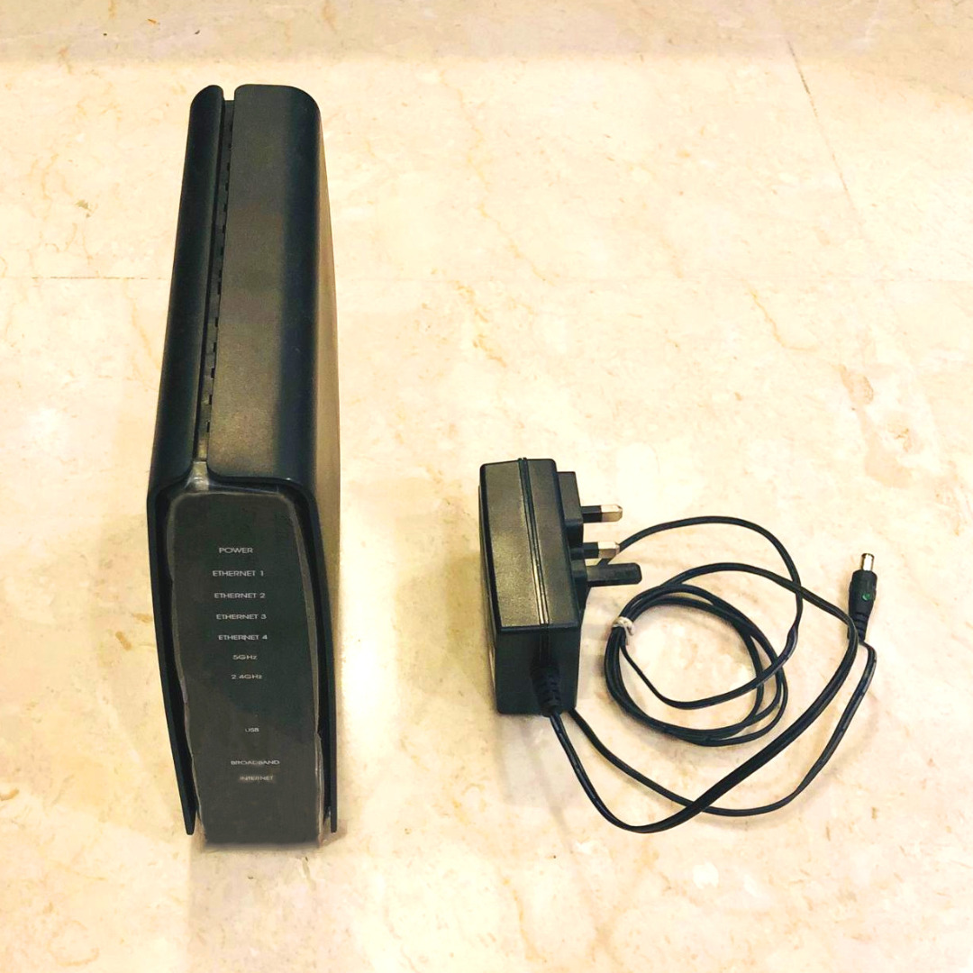 Aztech Gigabit Router Modem WiFi Gateway / Dual Band Wireless Access ...