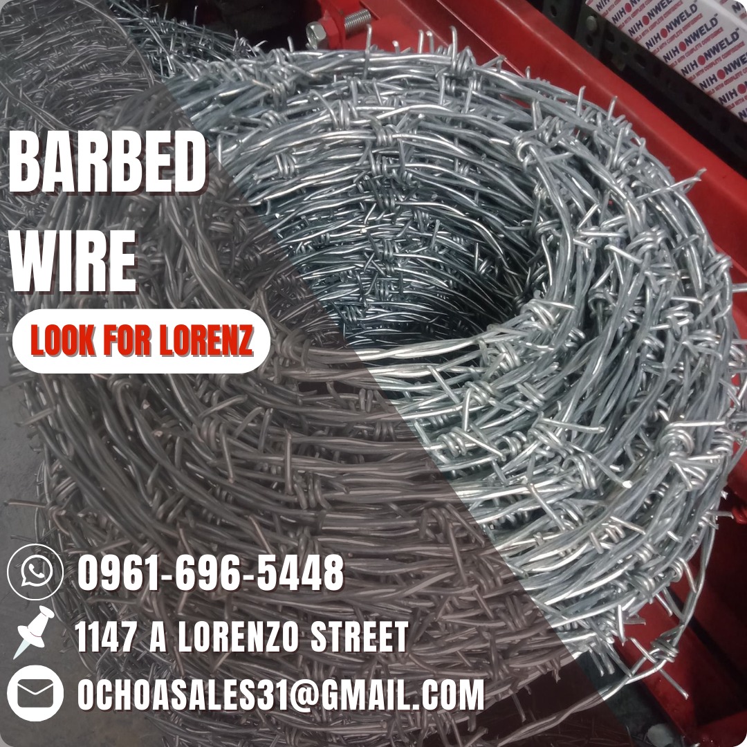 BARBED WIRE, Commercial & Industrial, Construction & Building Materials ...