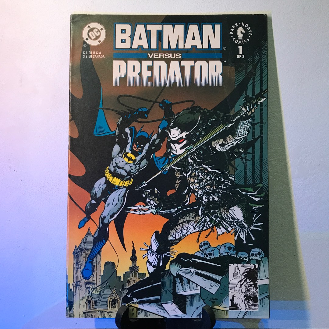 Batman VS Predator #1 Vintage 1991 DC Darkhorse Comics, Hobbies & Toys ...