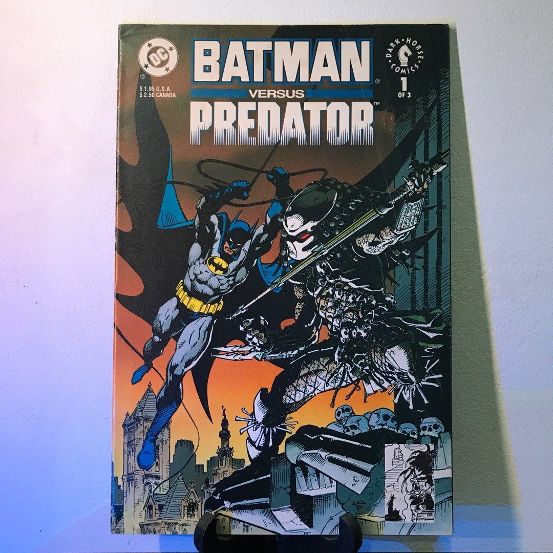 Batman VS Predator #1 Vintage 1991 DC Darkhorse Comics, Hobbies & Toys ...