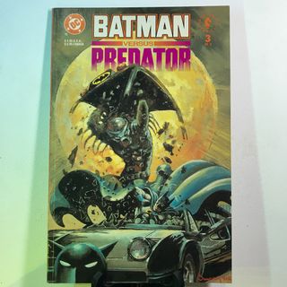 Batman VS Predator II Bloodmatch #1 DC Comics 1995 Dark Horse Huntress ...