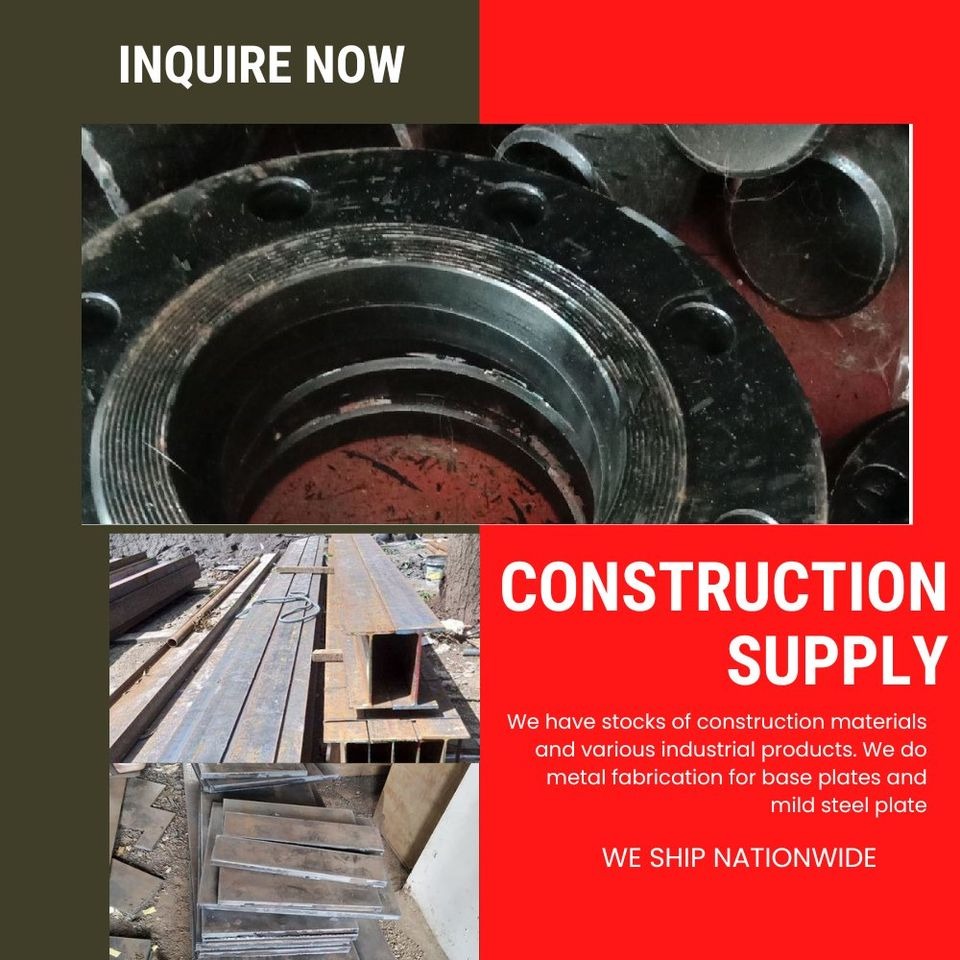 Black Iron Slip Flange / Slip on Flange / Blind Flange / End Flange ...