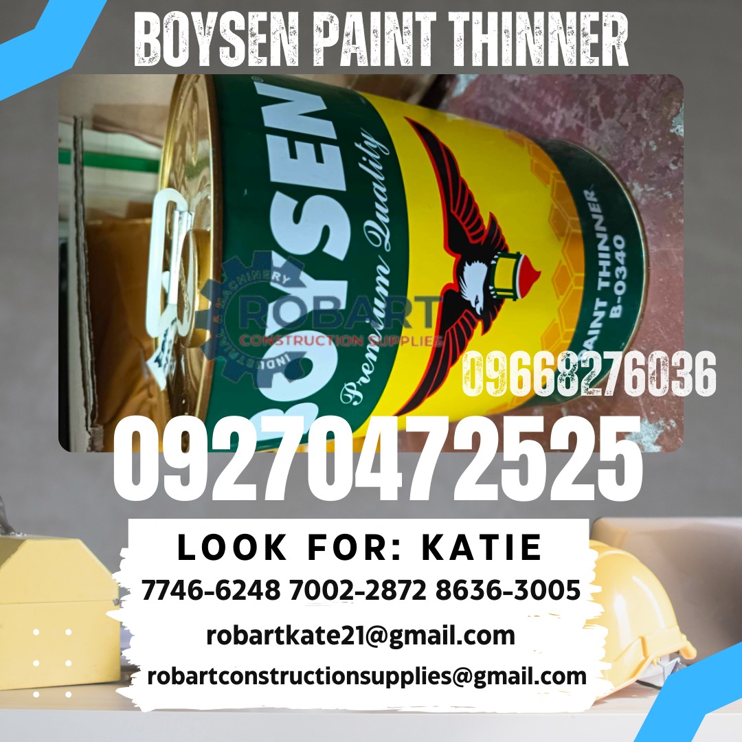 Boysen Paint Thinner, Commercial & Industrial, Construction Tools ...