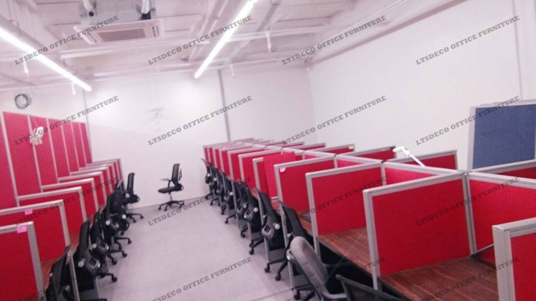 bpo cubicles workstation modular office partitions, Furniture & Home ...