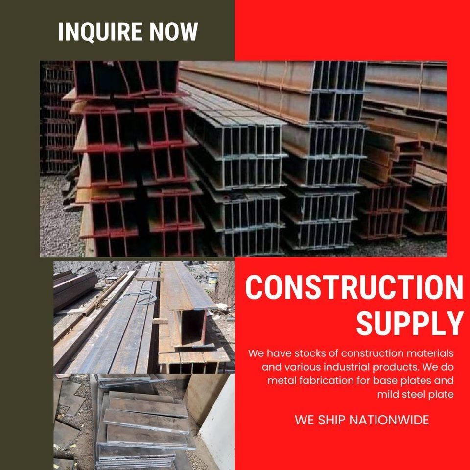 C Purlins / Angular Bar / I Beam / Wide Flange / Tubular / Deformed Bar ...