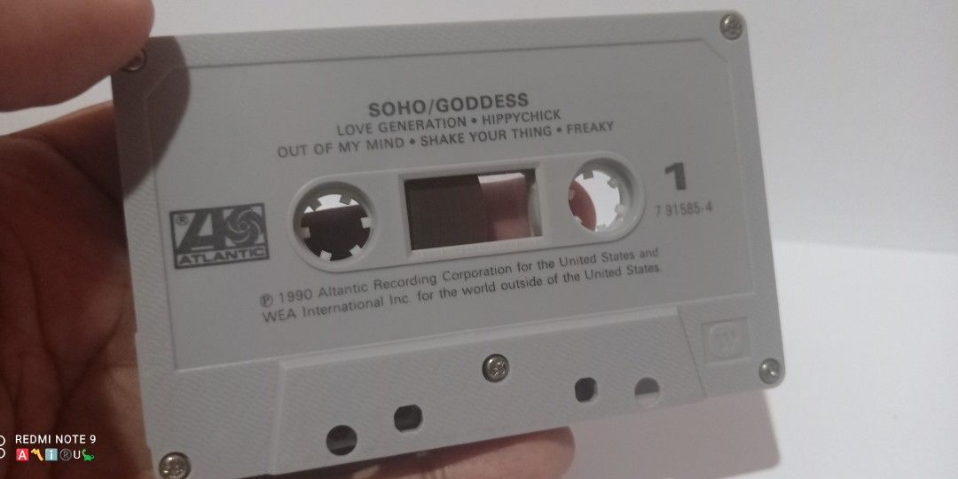 [CASSETTE] SOHO - GODDESS, Hobbies & Toys, Music & Media, CDs & DVDs on ...