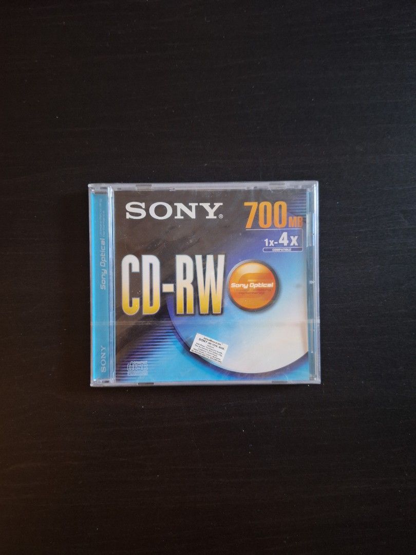 CD - RW by Sony (Sealed), Hobbies & Toys, Music & Media, CDs & DVDs on ...