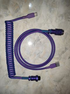 Osume x Wuque Studio Dalgona Coiled Cable, Computers & Tech, Parts ...