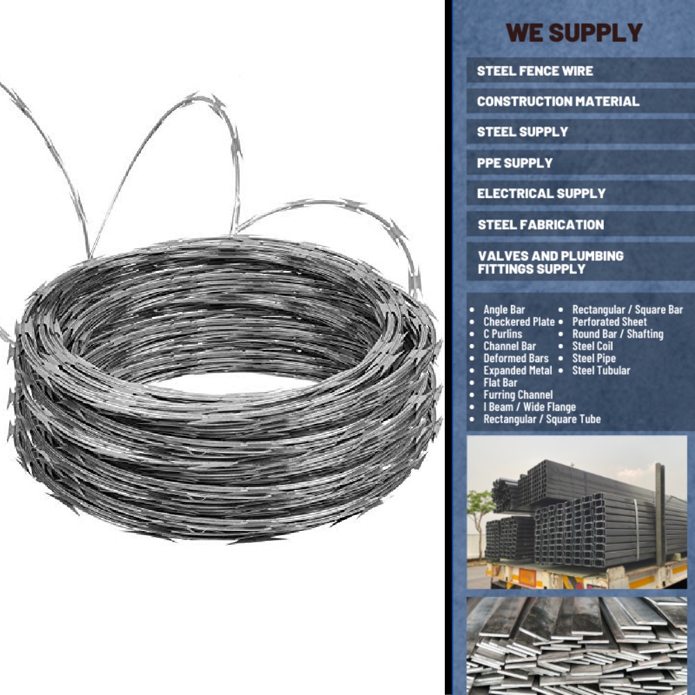 Combat Razor Wire / Concertina Razor Wire / Razor Wire Fence ...