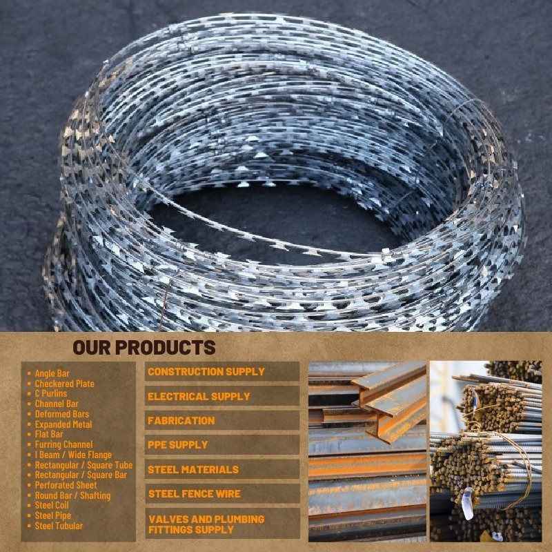 Concertina Razor Wire / Combat Wire / Razor Wire Fence, Commercial ...