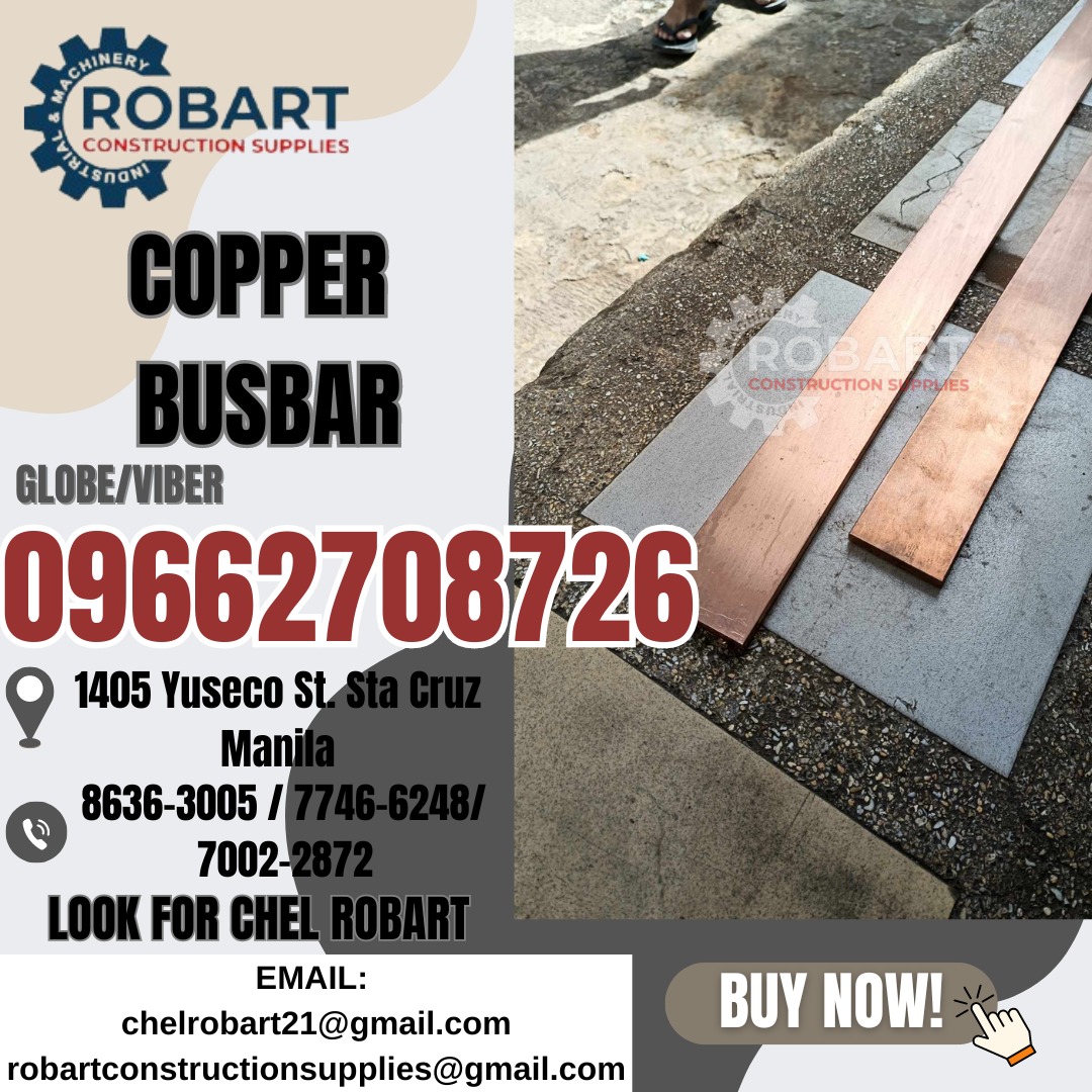 COPPER BUSBAR, Commercial & Industrial, Construction & Building ...