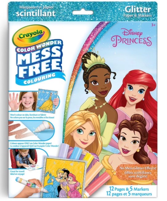 Crayola Disney Princess Mess free colouring, Hobbies & Toys, Books ...