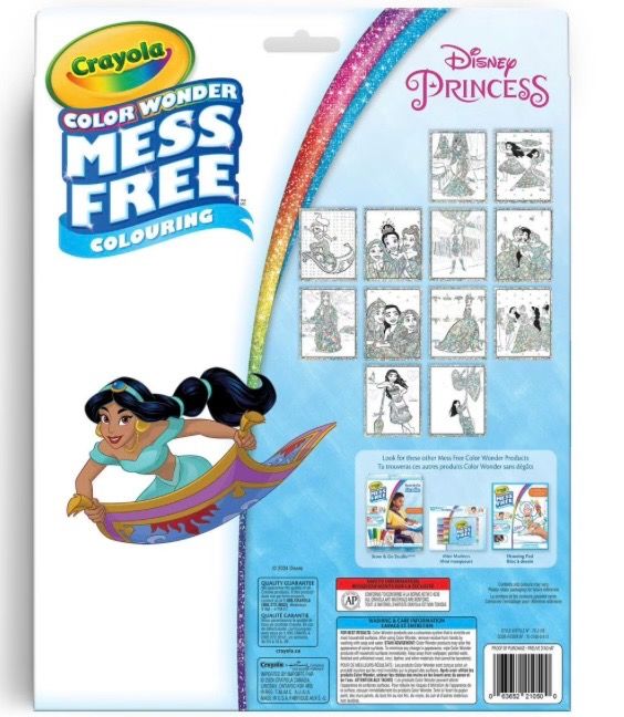 Crayola Disney Princess Mess free colouring, Hobbies & Toys, Books ...
