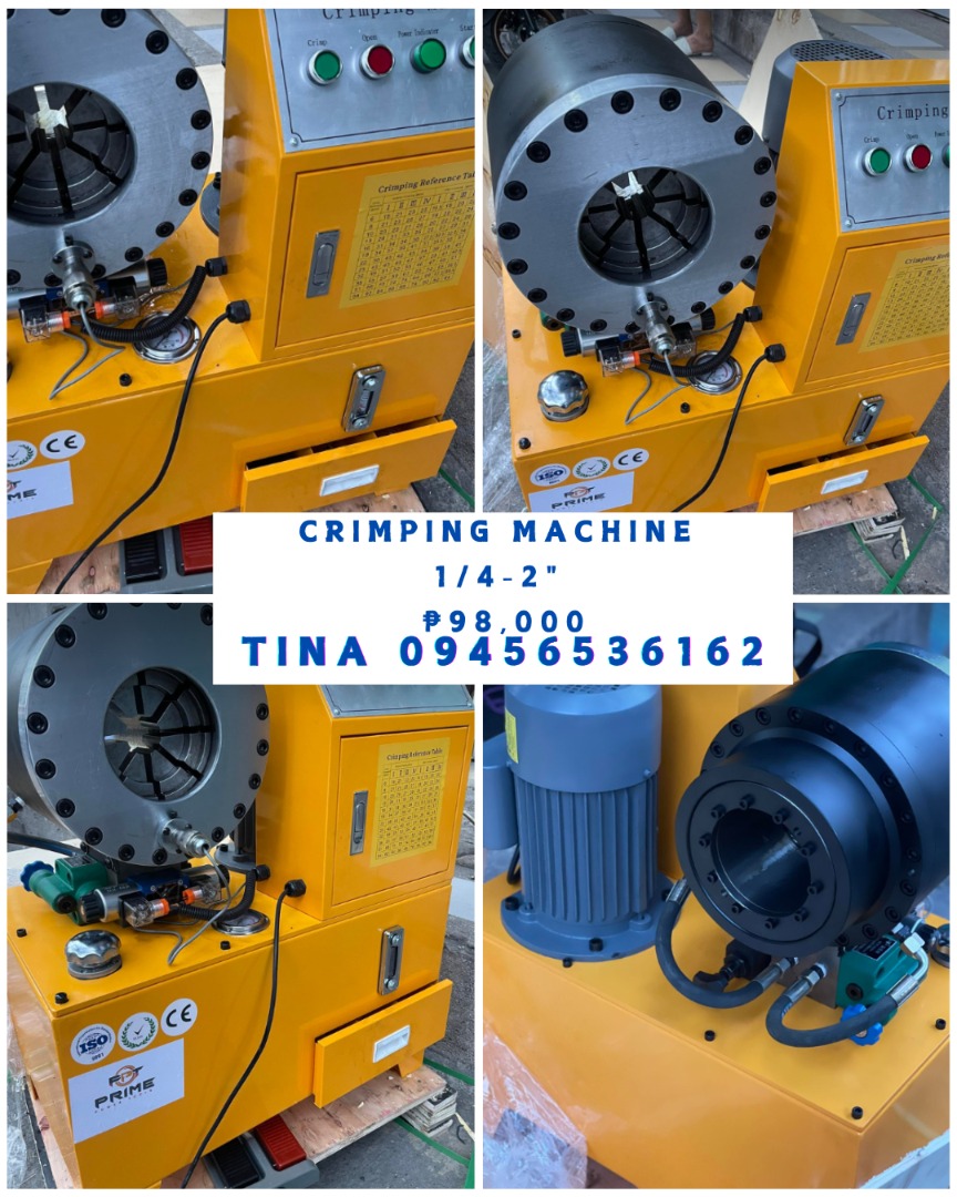 Crimping Machine 1/2-2", Commercial & Industrial, Construction Tools ...